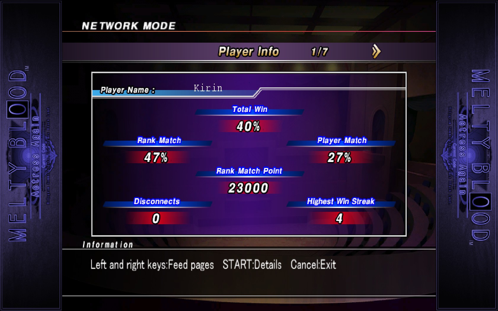 Branching Path: Melty Blood Actress Again Current Code's Steam Version ...